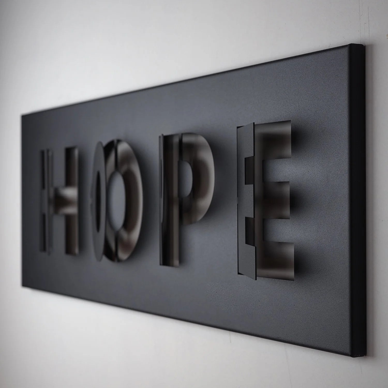 Renda Helin - Hope Metal Wall Art – oliveandgray