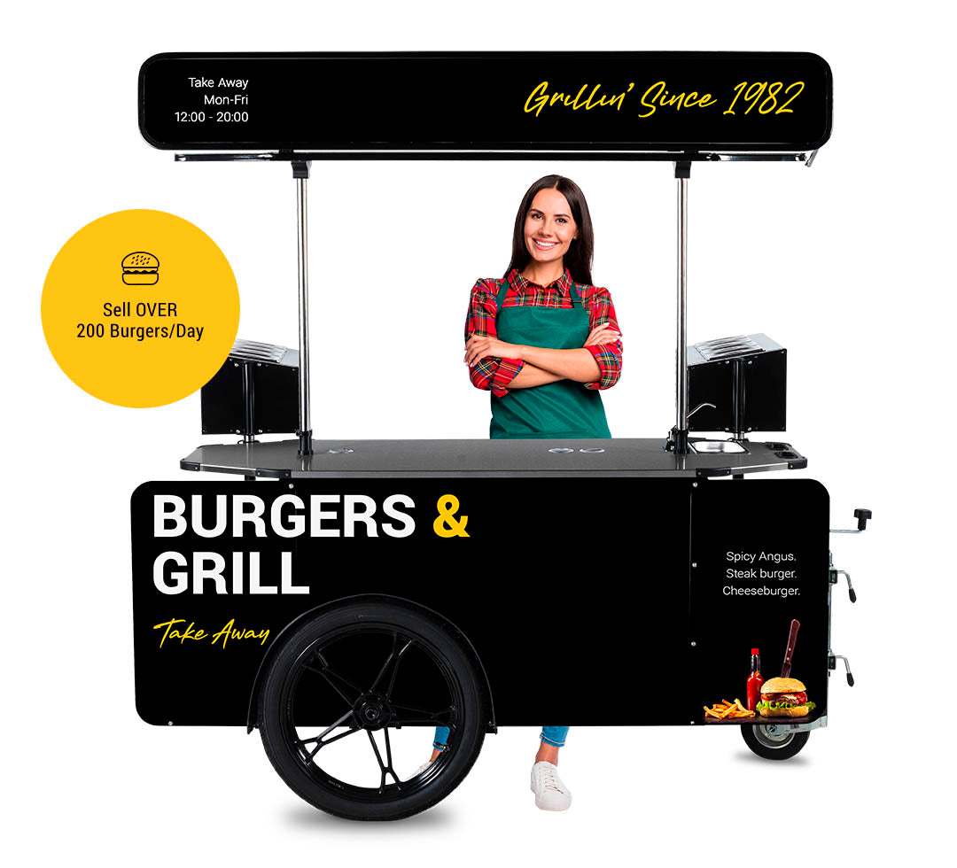 Basic Street Food Cart – oliveandgray