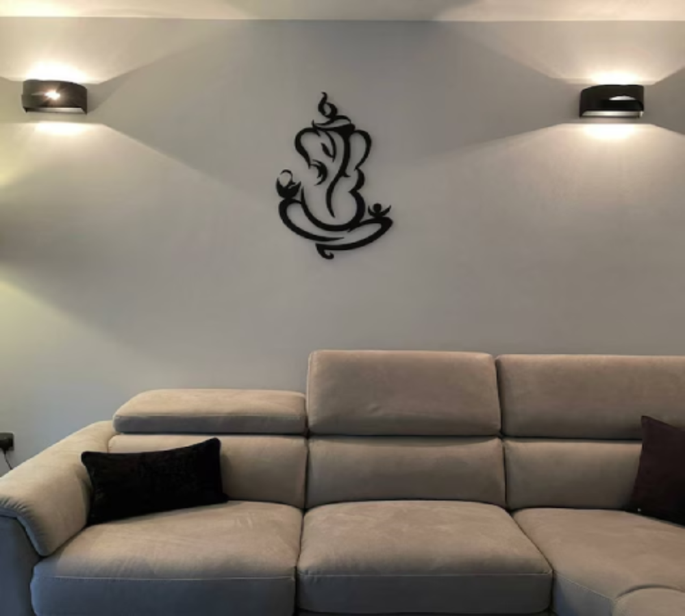 Lord Ganesha Metal Wall Art – oliveandgray