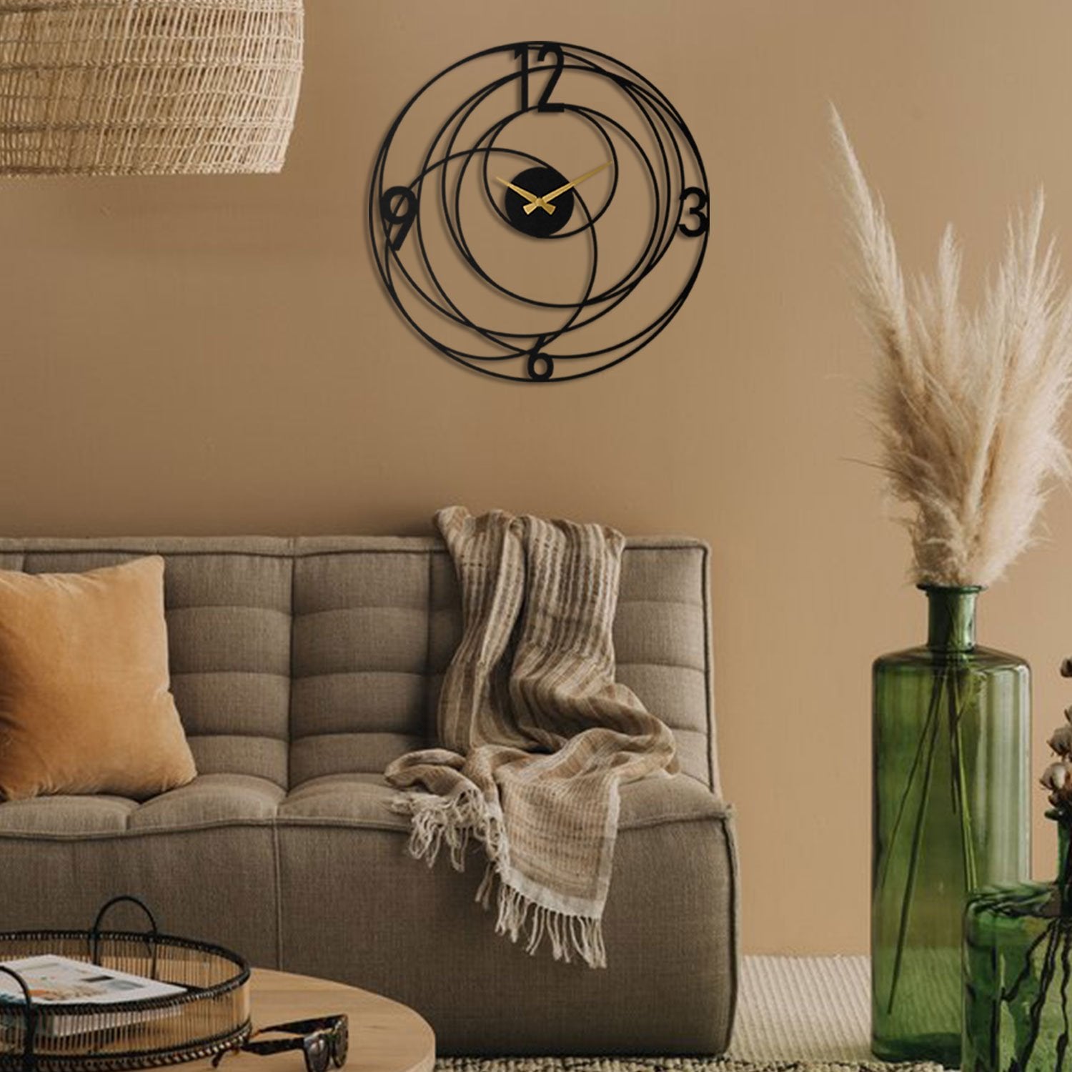 Big Bang Metal Wall Clock – oliveandgray