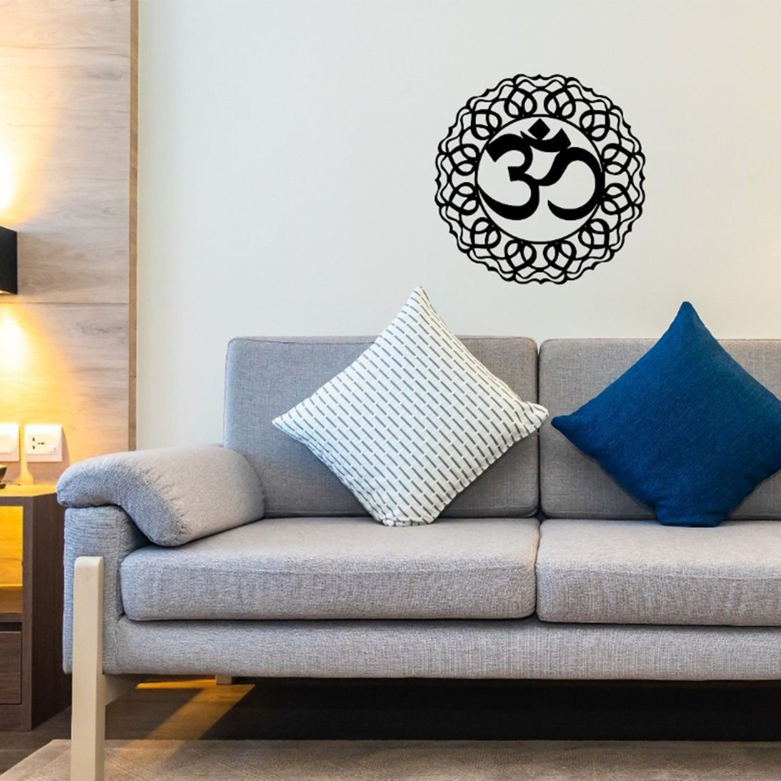 Round Om Metal Wall Art – oliveandgray