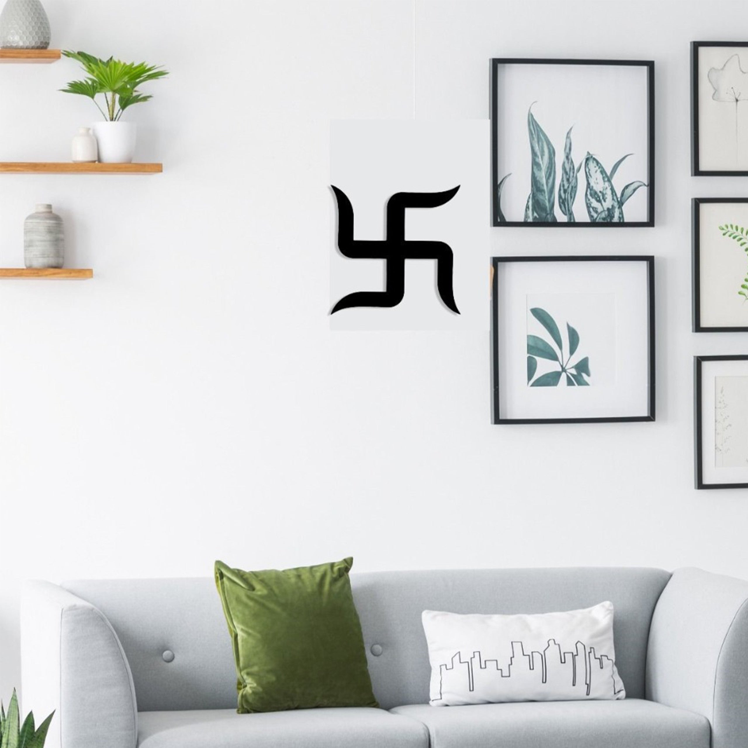 Swastik Metal Wall Art – oliveandgray